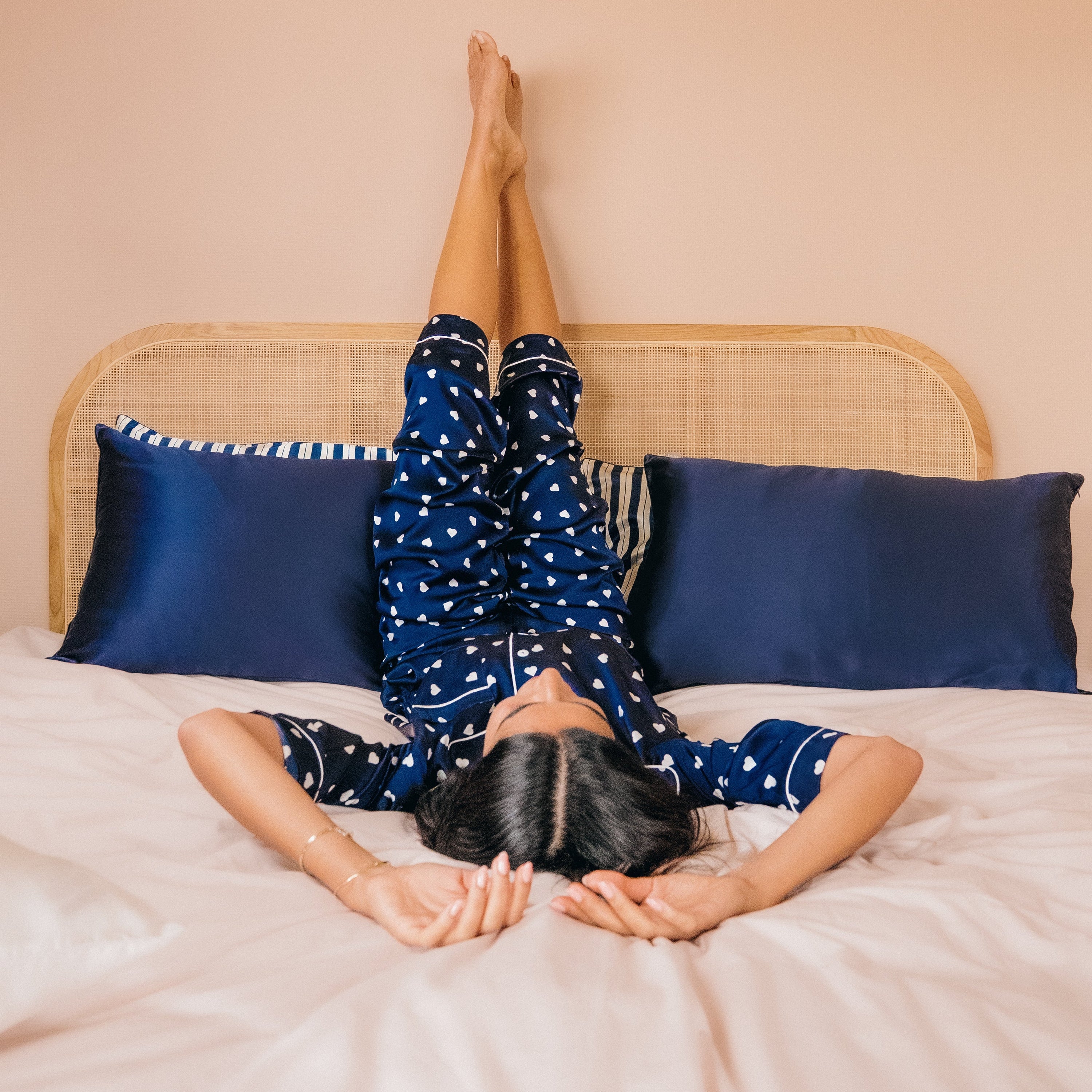Pantalón de pura seda para mujer - Emily's Pillow